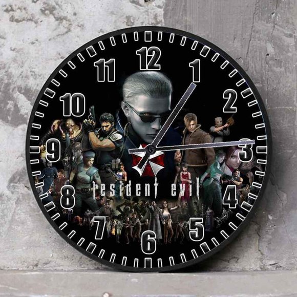 Clock | Wall Decor | Resident Evil The Game Clock New | Poshmark